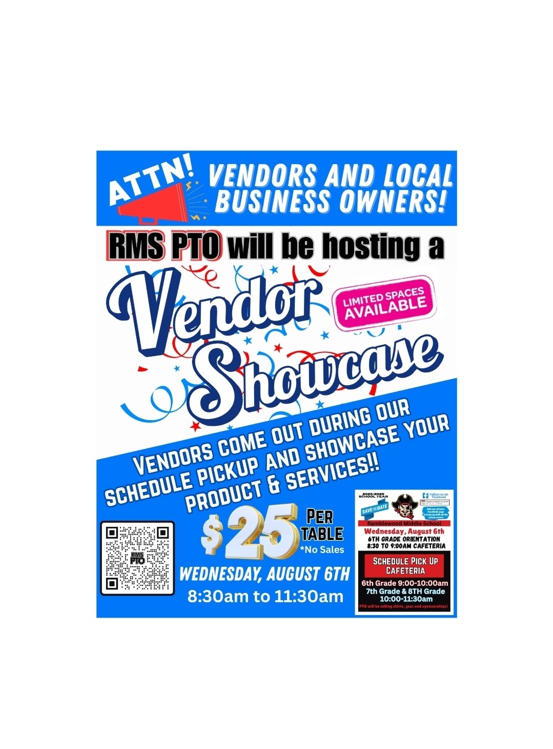 Vendor Showcase | RMS PTO